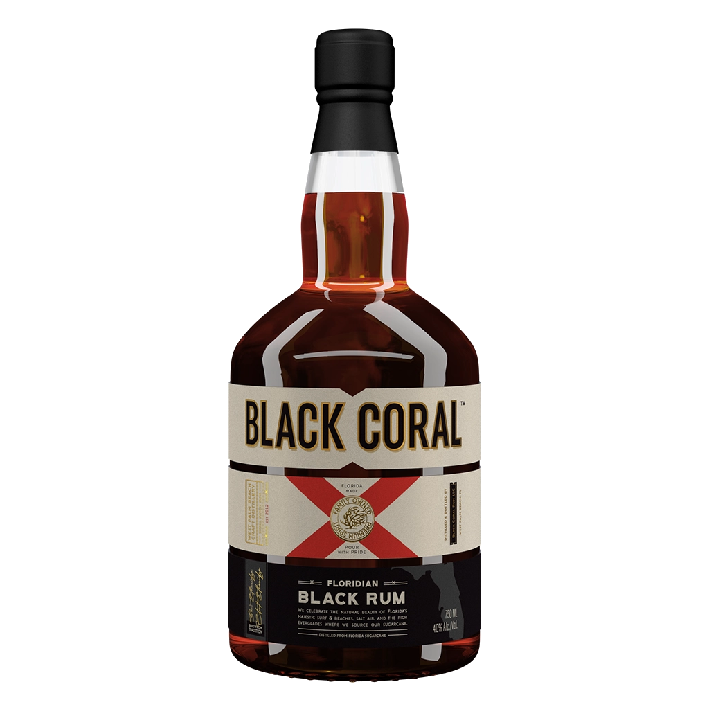 Black Coral Black Rum 750ml – Steel Tie Spirits Co.